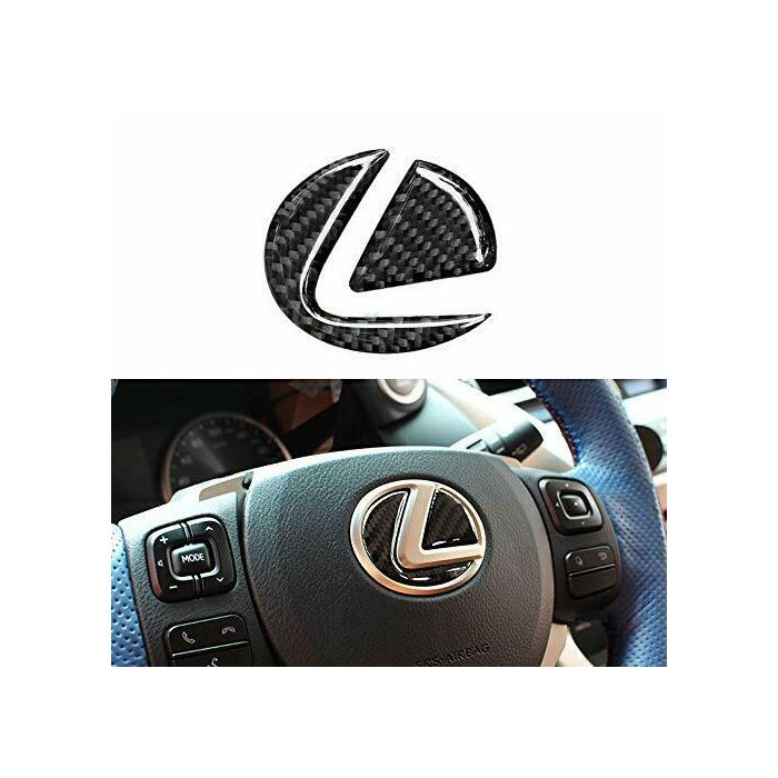 Pipo Store Lexus steering wheel carbon fiber sticker